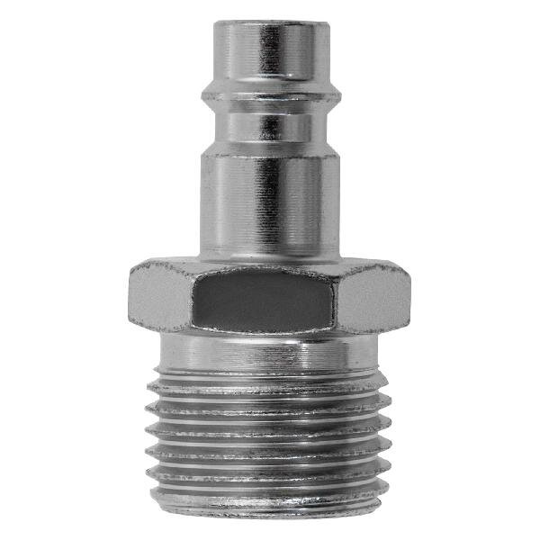 Ниппель универсальный быстросъемный ("папа") внешняя резьба 1/2, 2 шт, Stels