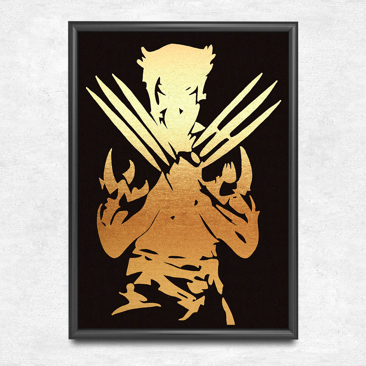 Постер Росомаха / плакат для интерьера Wolverine. Марвел, Marvel, комиксы, фильмы, Логан