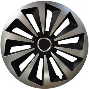 Колпаки Jestic R-15 фокс ринг микс черный (4 шт)