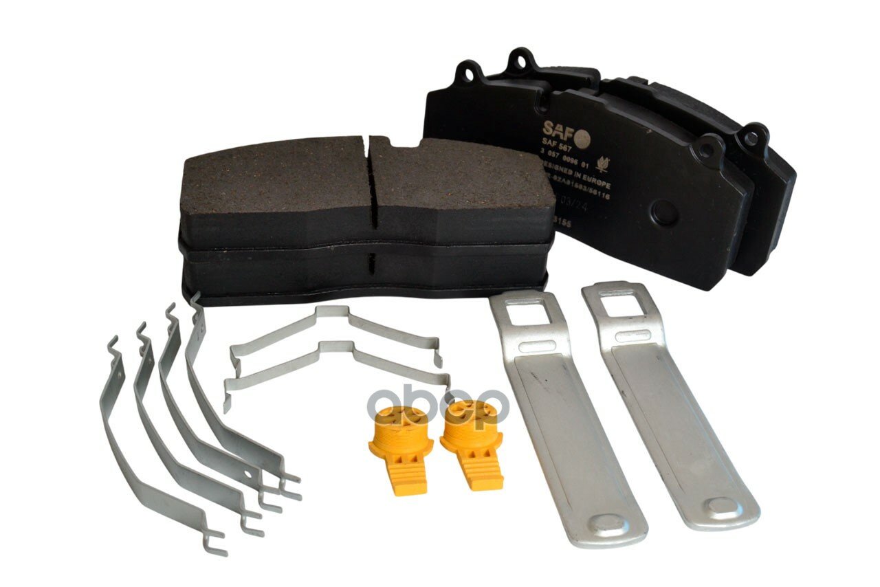 Тормозная колодка SAF (SBS 2220 но) 3.057.0096.01 SAF-HOLLAND арт. 3.057.0096.01