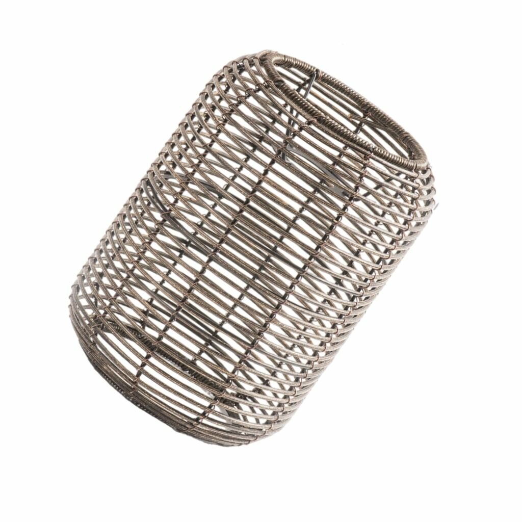 (1) Абажур из ротанга, плетеный, коричневый - XH23411