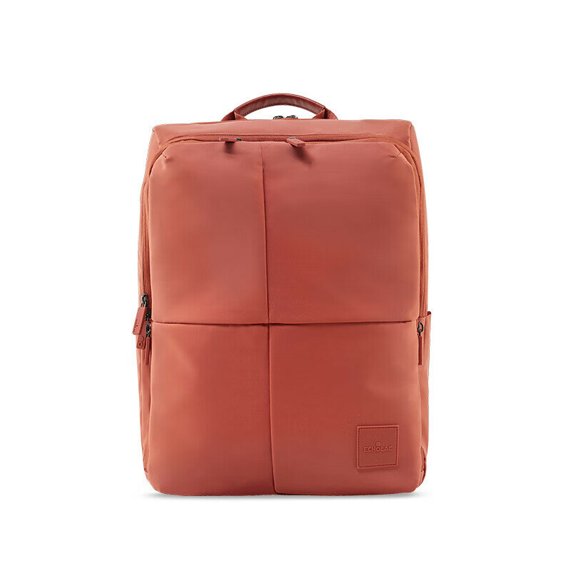 Рюкзак Echolac, Laptop Backpack Fashionable Trendy Backpack Travel Simple Ca, для путешествий, повседневный, школьный, для женщин, оранжевый