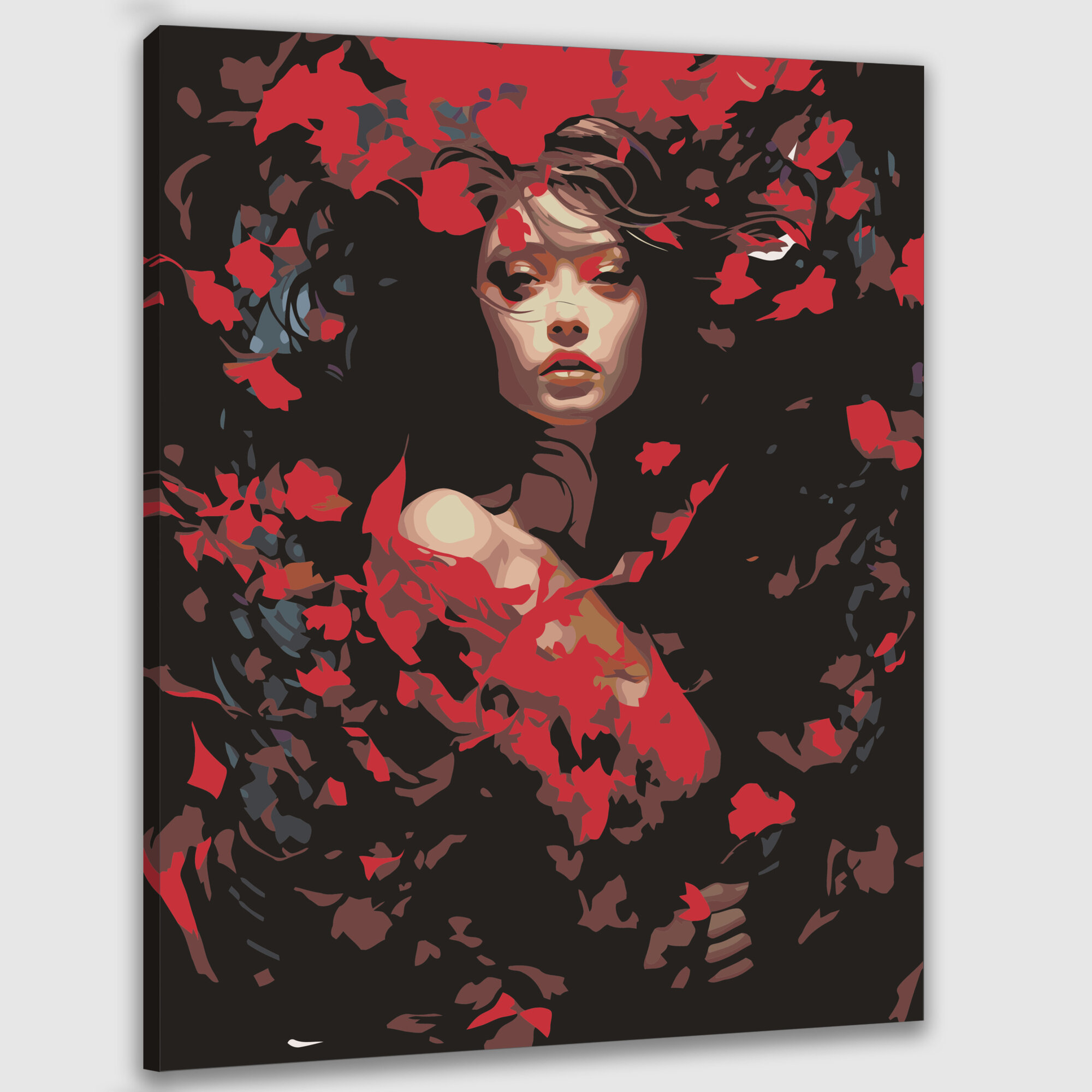 Картина по номерам 40x50 см, алтарь, свечи, икона, крест, ангел, мадонна, монах, храм, святой, религия, молитва, небеса