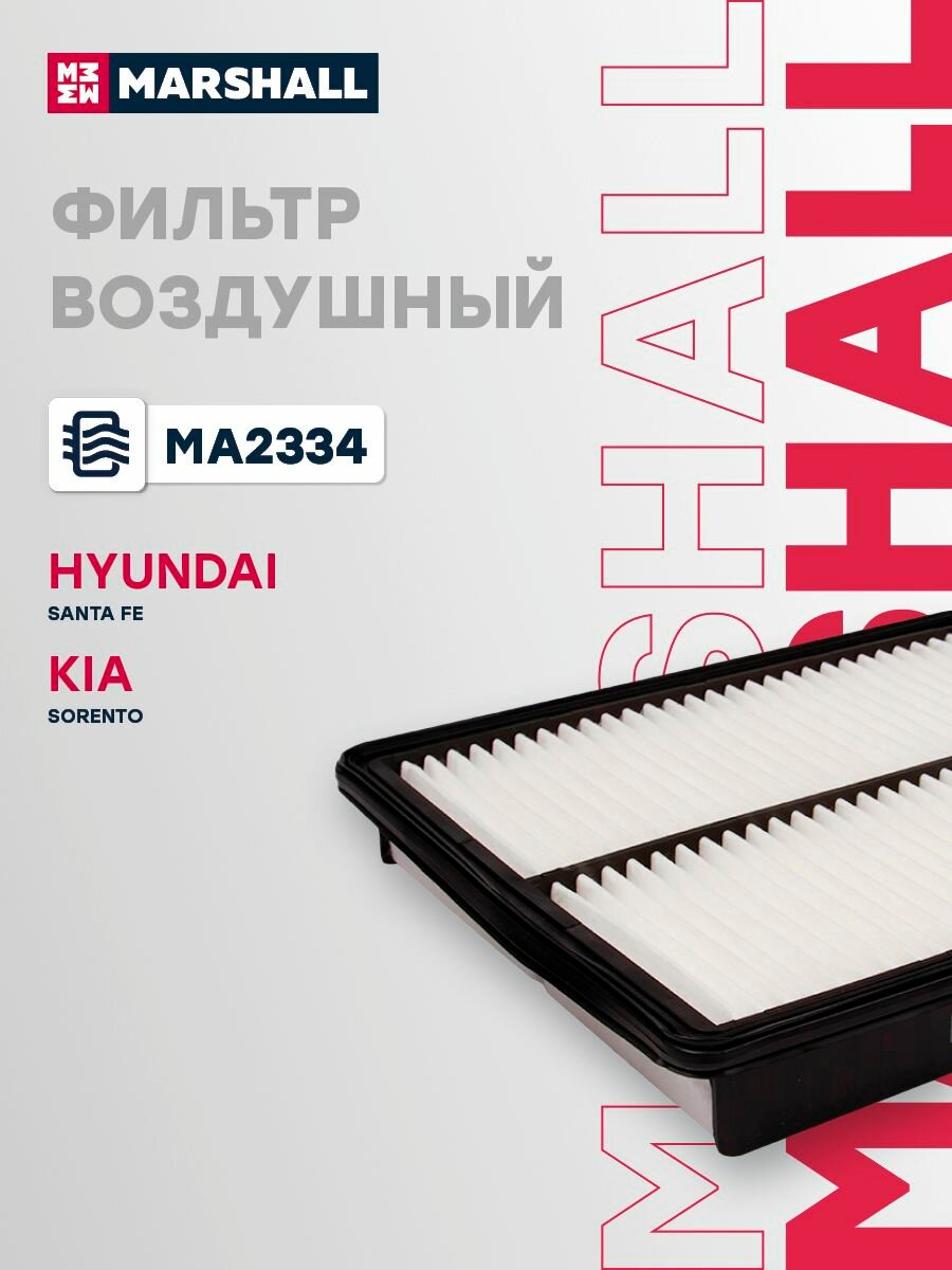 Фильтр воздушный HYUNDAI хендай Santa Fe KIA КИА Sorento Соренто C28010 281132P100