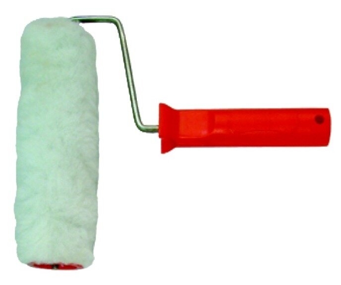 Валик малярный 888 ВММ из полиэстера меховой на вязаной основе, ворс 14мм, диаметр 47мм, длина 200мм / ручной инструмент