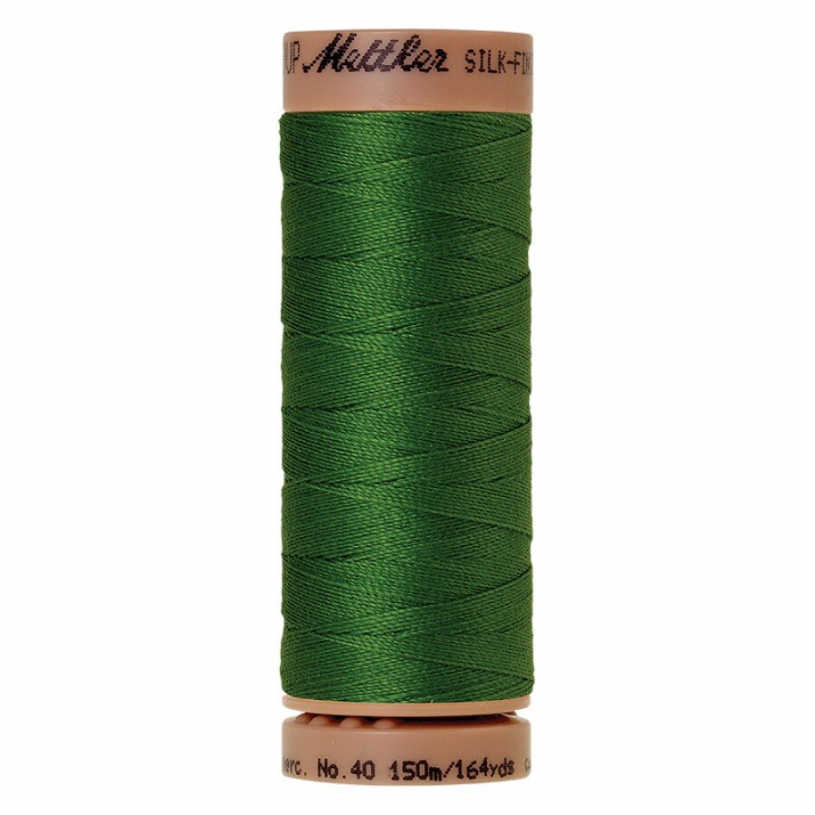 Нить для машинного квилтинга SILK-FINISH COTTON 40, 150 м 0214 Treetop