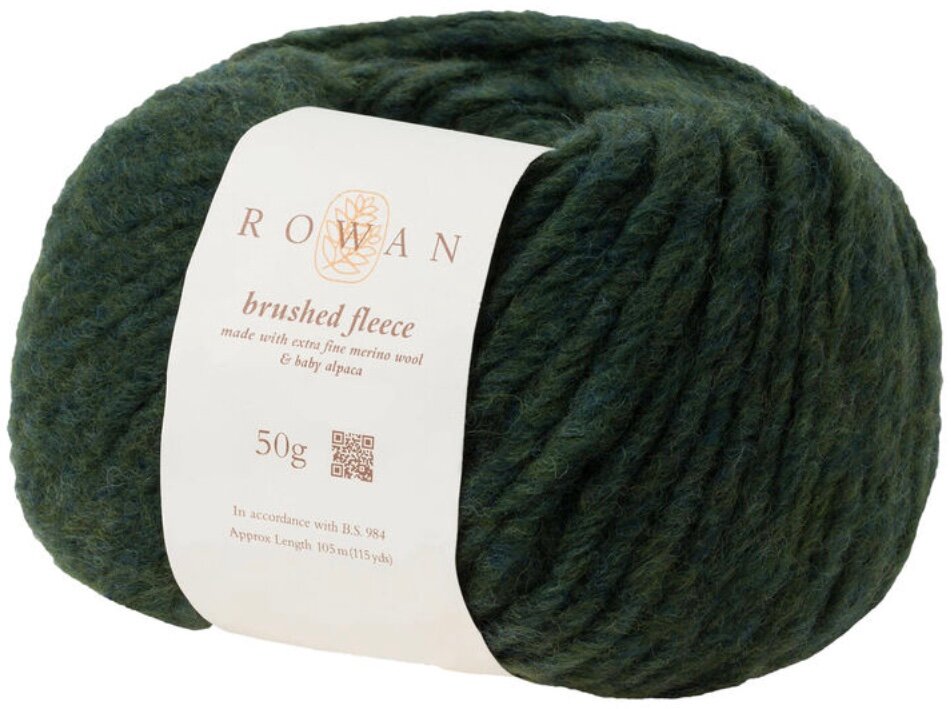 Brushed Fleece /Брашт Флис/ пряжа Rowan, 9802176 (256, *, зеленый)