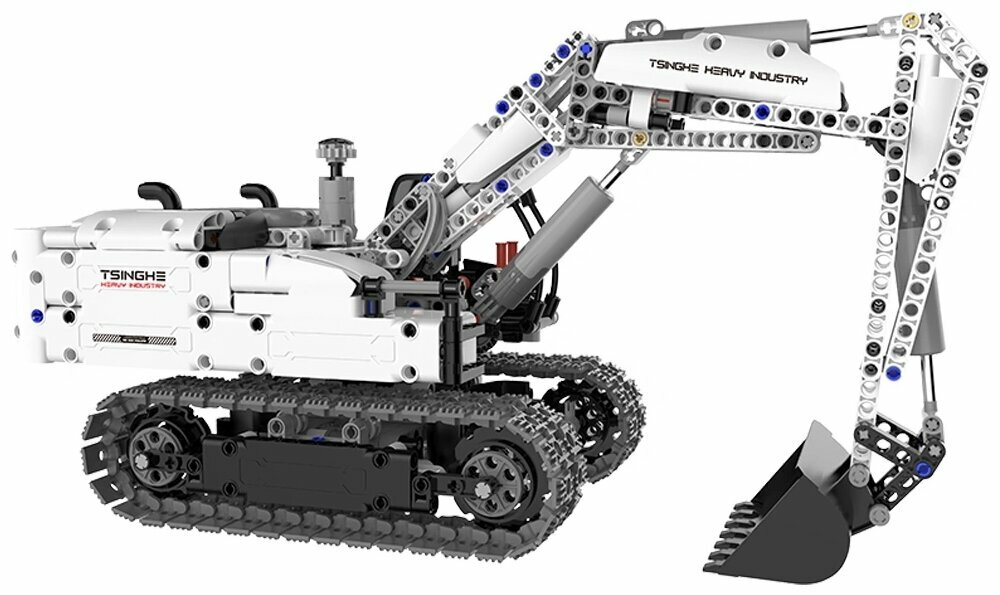 Конструктор-экскаватор ONEBOT Excavator Building Blocks GCWJJ01IQI (White)
