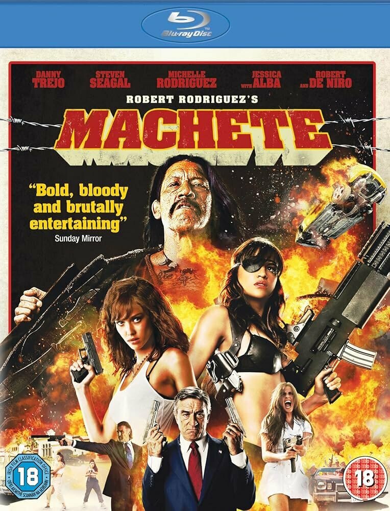Мачете 1+2 Blu-ray (блю-рей) Роберт Родригес