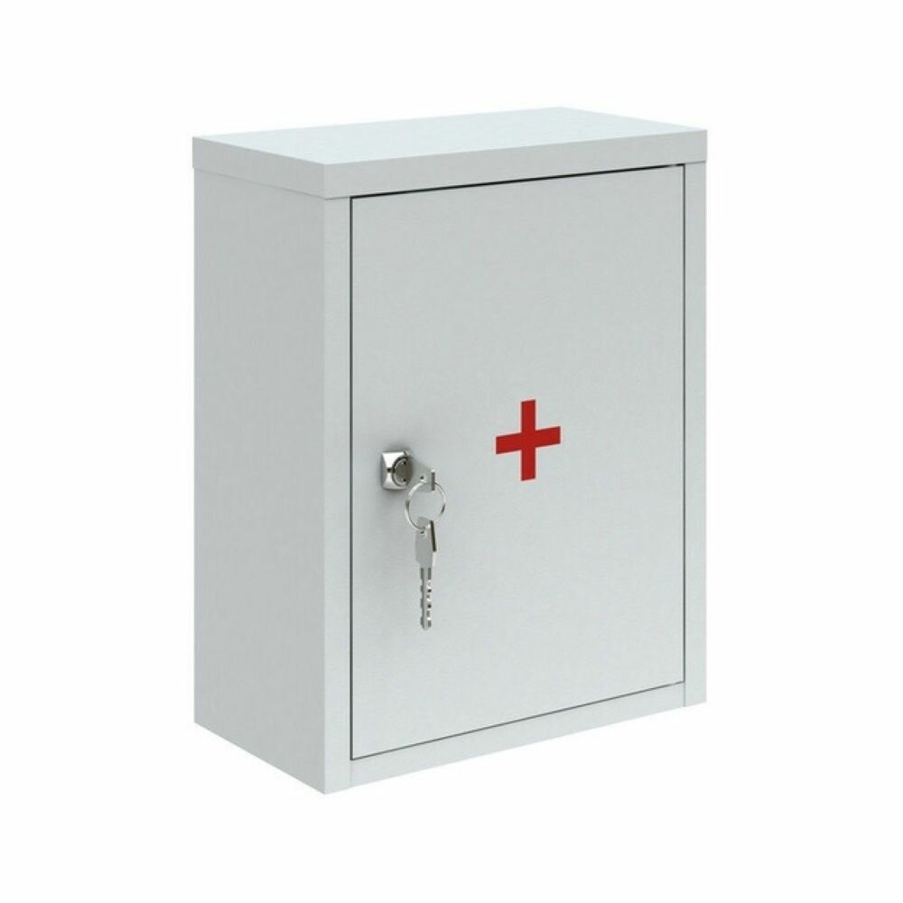 Аптечка металлическая настенная АМ-1 для медикаментов