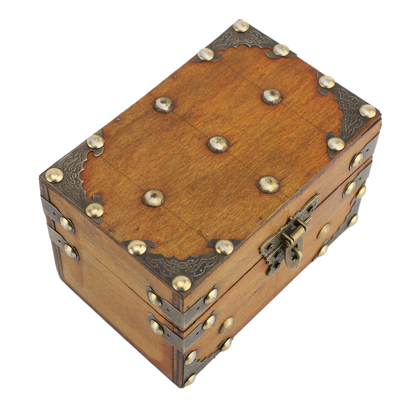 Шкатулка для хранения 14,8 × 10,2 × 9,8 см с кодовым замком, из древесноволокнистой плиты