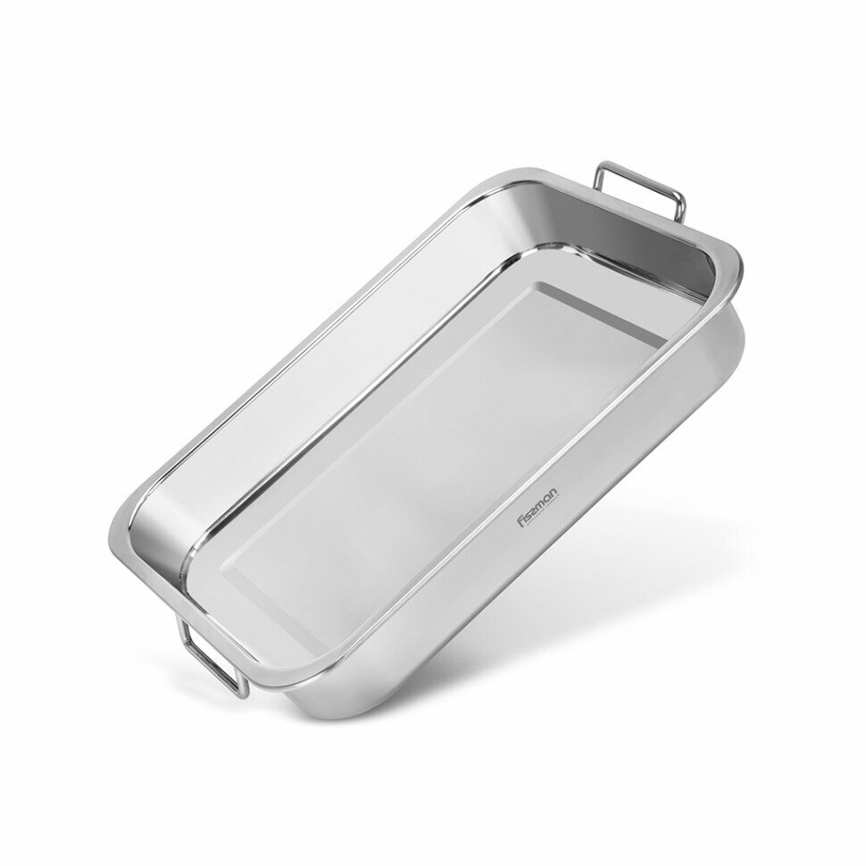 5881 FISSMAN Противень для запекания 32x23x5 см (нерж. сталь)