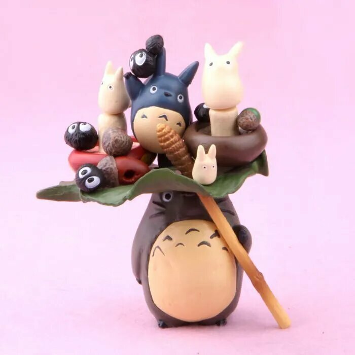 Набор фигурок Хаяо Миядзаки / My Neighbor Totoro, Мой сосед Тоторо-2