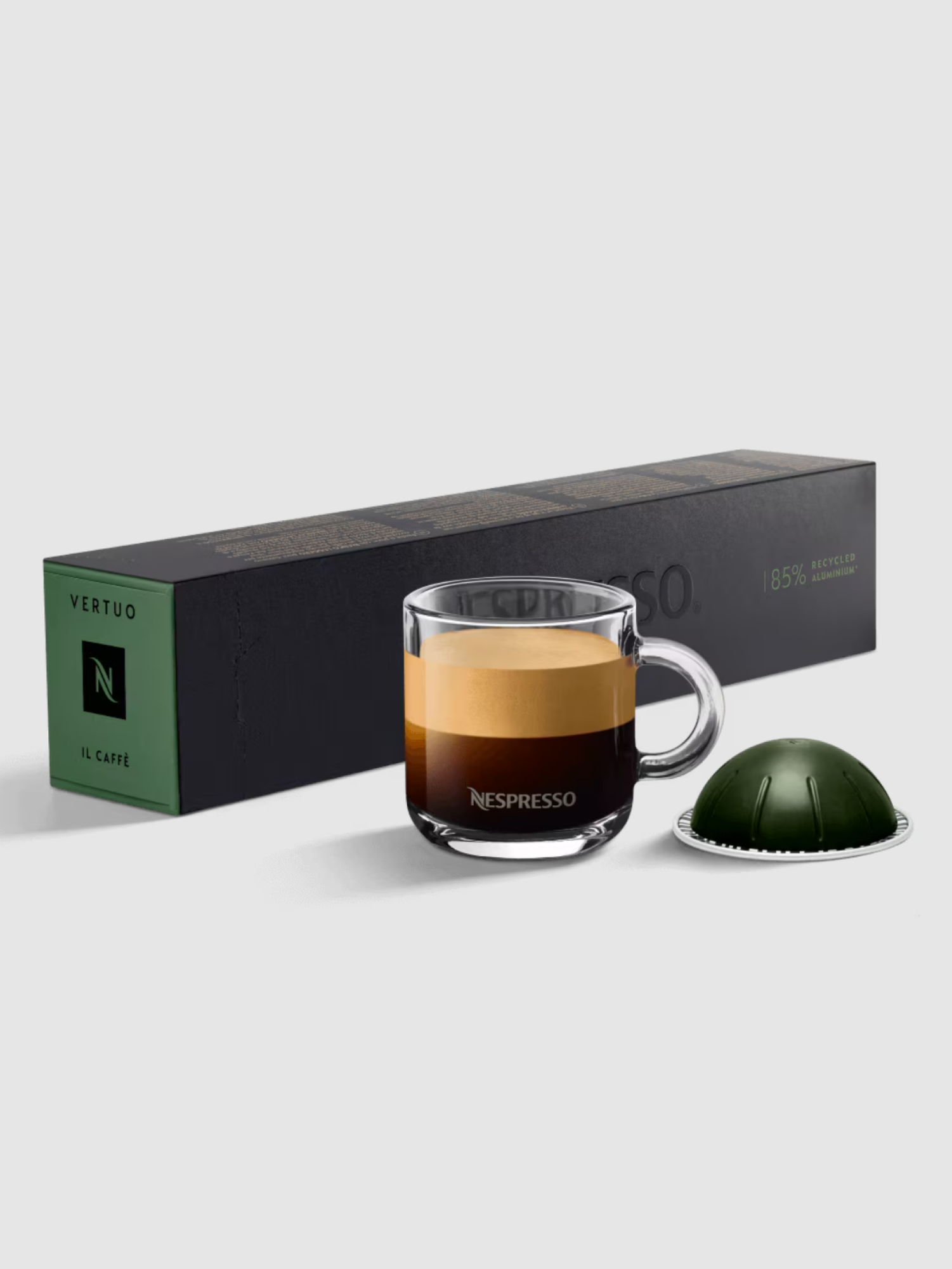 Кофе в капсулах Nespresso Vertuo, il Caffe, объем 40 мл, 10 капсул в упаковке