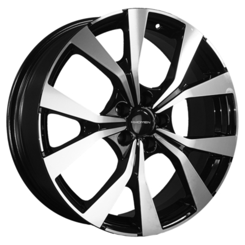 Диск колесный Khomen Wheels KHW1906 (Chery Tiggo 7 Pro) 7,0x19 5x108 Dia60.1 ET33 цвет Black-FP