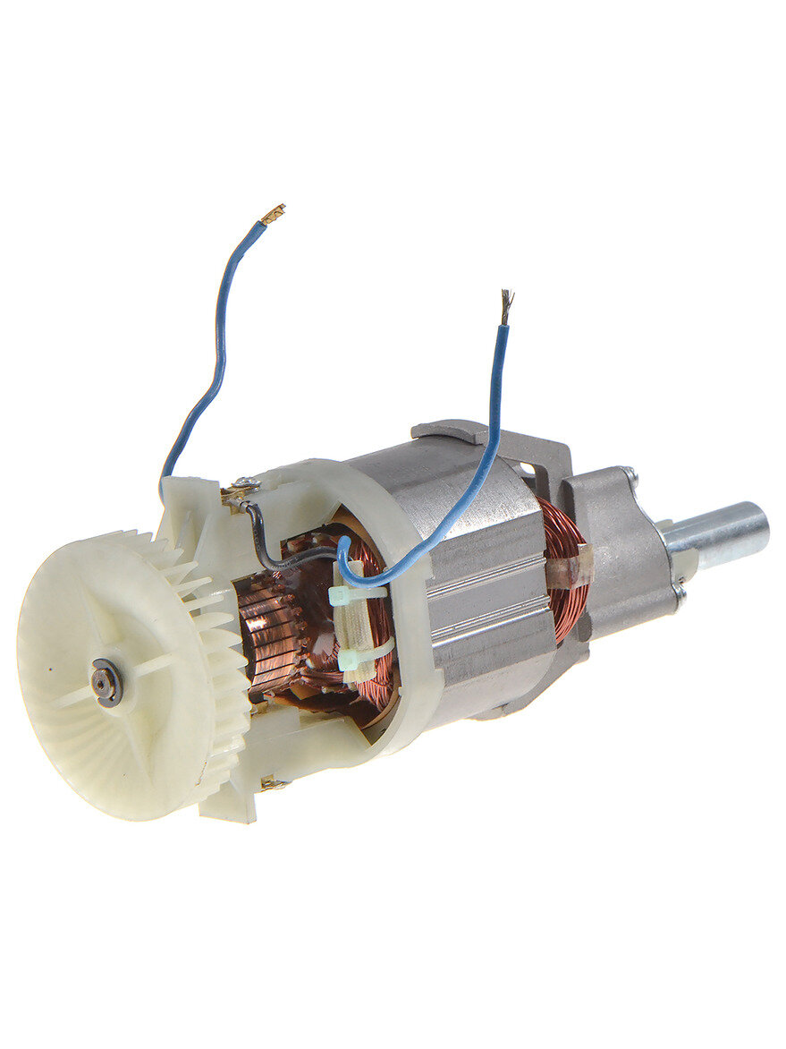 Электродвигатель в сборе с редуктором для триммера (электрокосы) ELITECH ЭТ 1000