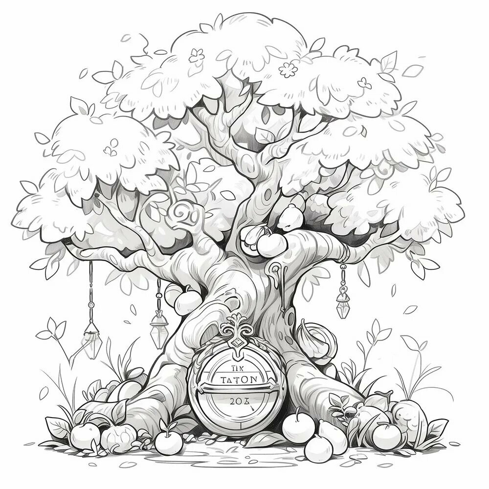 Книжка-раскраска в Растения, Альбом для рисования Растения, Книга каракулей20 см*20 см, подходит для раскрашивания как взрослыми, так и детьми