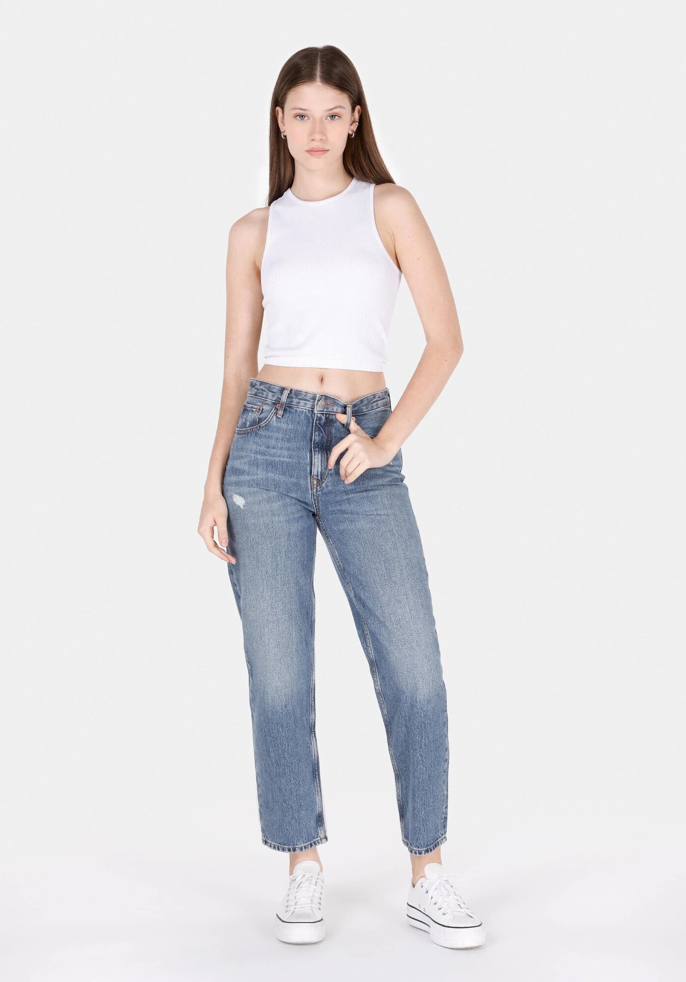 Джинсы зауженные 884 LAUREN Straight Fit 