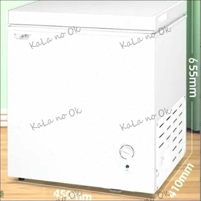 Морозильный ларь емкостью 45 литров, компактный, с ручным размораживанием, белый