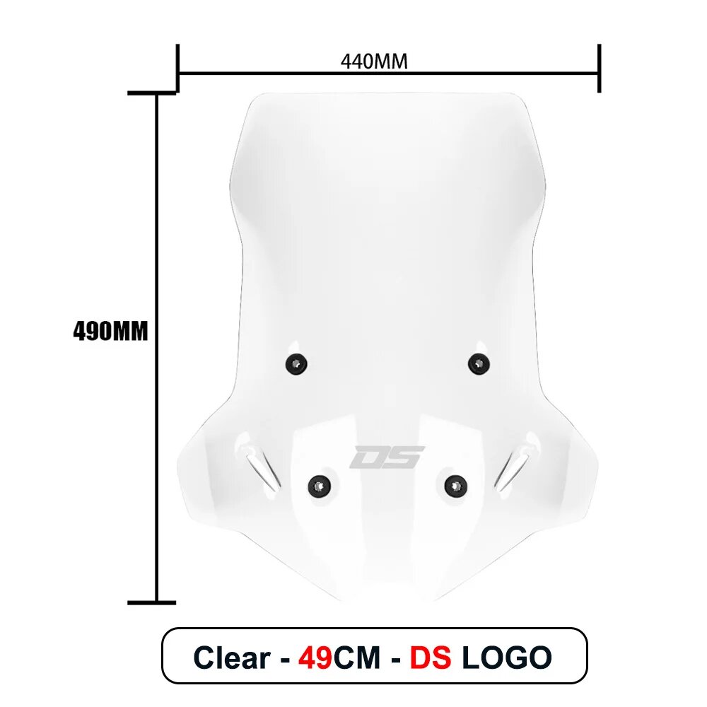Лобовое стекло мотоцикла для VOGE Valico DS900X 900DSX DSX900 DS900 DSX, усиленный дефлектор ветрового стекла, аксессуары, Белый