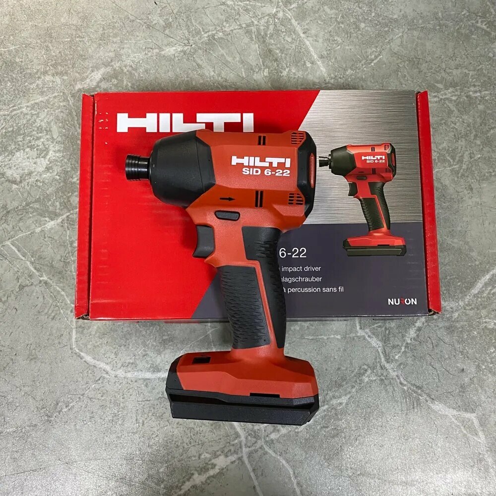Hilti SID 6 - 22 это флагманская аккумуляторная ударная отвертка серии NURON Youlong