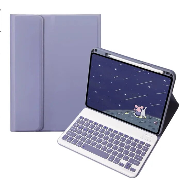Чехол-клавиатура OUIO для Huawei Matepad 11.5s 2024 Italian Keyboard, Purple 1