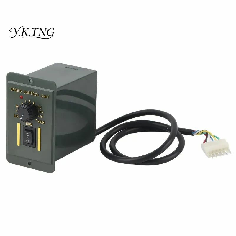 Регулятор скорости для асинхронного двигателя AC220V, 250W, с переключателем реверса