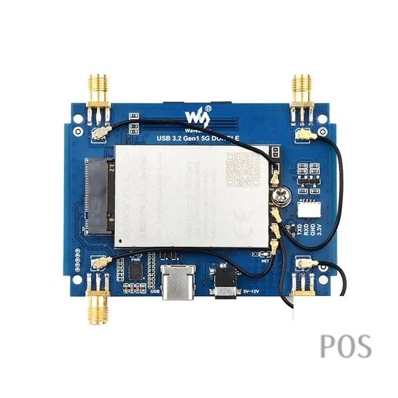 Waveshare USB 3.2 Gen1 5G DONGLE плата расширения