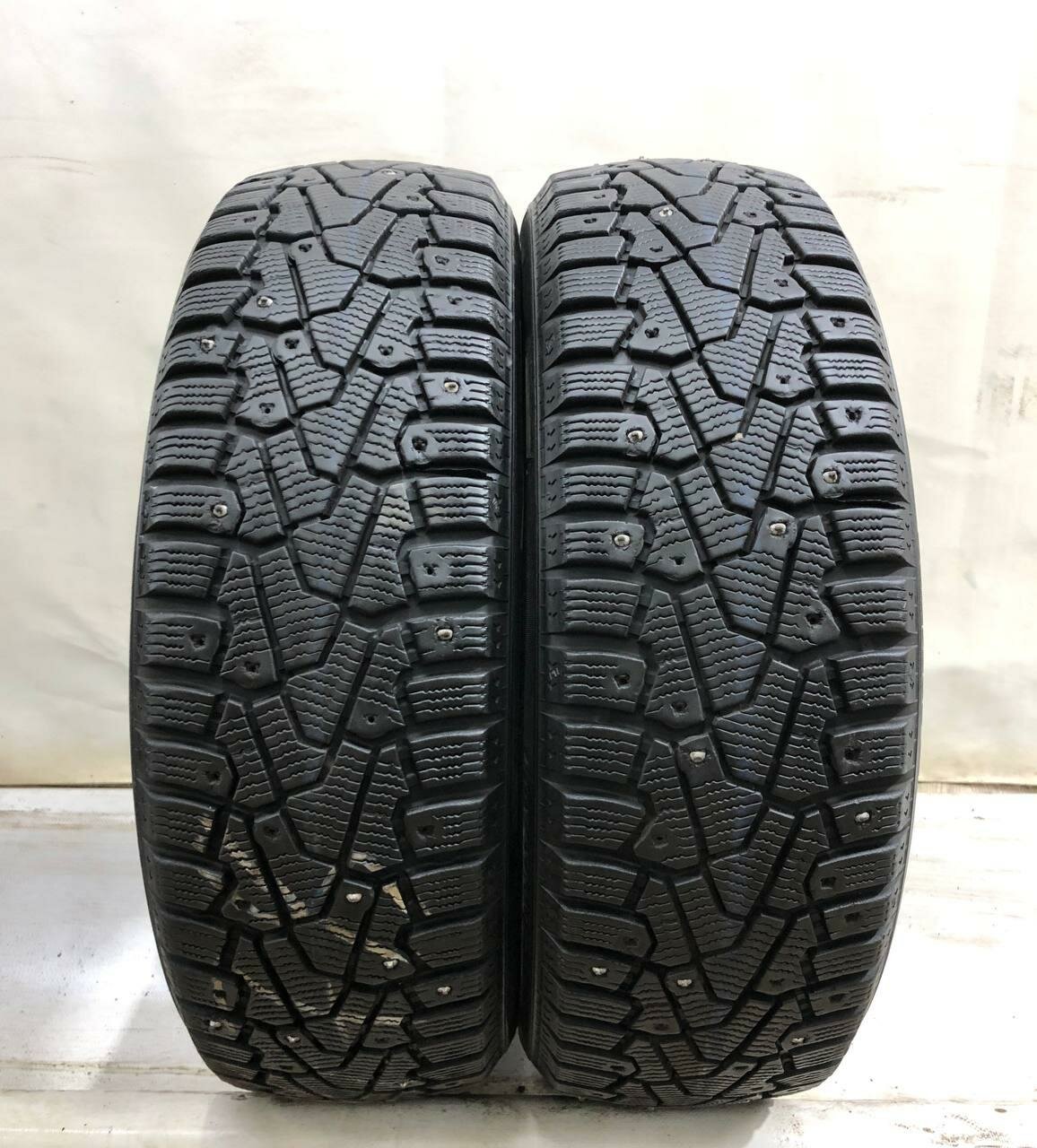Зимние БУ шины шипованные Pirelli ice zero 185/65 R15 30.0% износ PT0005420 TSB033451