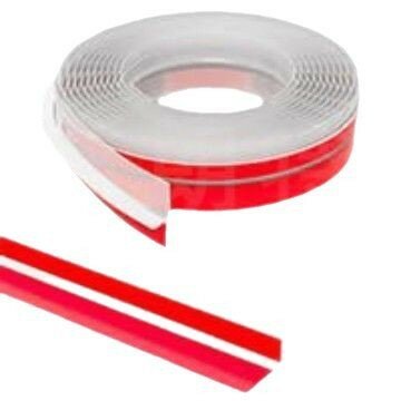 Шв двери Т-образный, уплотнитель дна двери, силиконовая самоклеящаяся шумоизоляционная лента, водонепроницаемая резиновая лента для стеклянных окон и дверей, ветрозащитная наклейка для деревянных дверей Т-образная ширина 35мм прозрачная (6 метров)