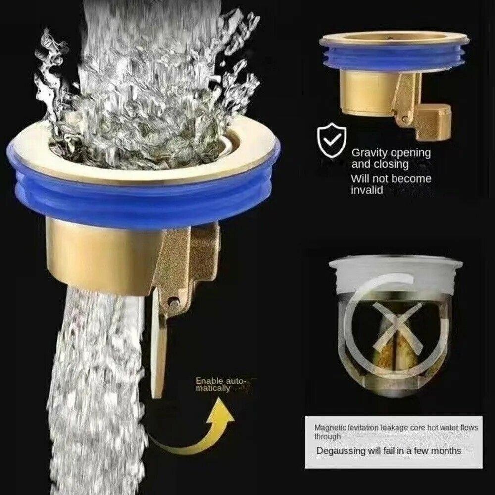 Клапан для слива душа, сливное отверстие для пола, антисливная крышка, канализационный фильтр