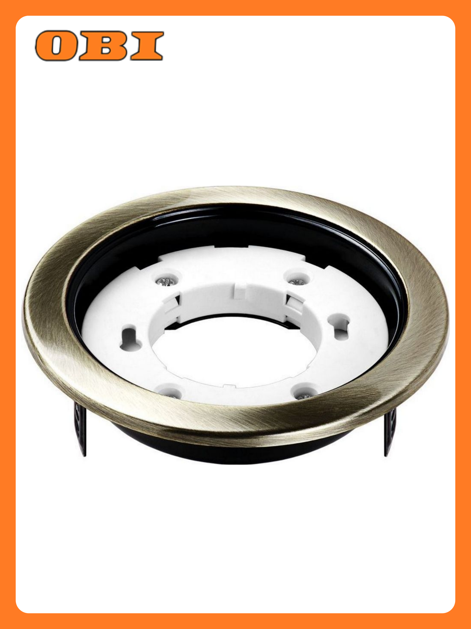 Потолочный встраиваемый спот, LuminArte DJ01-AB, цоколь GX53