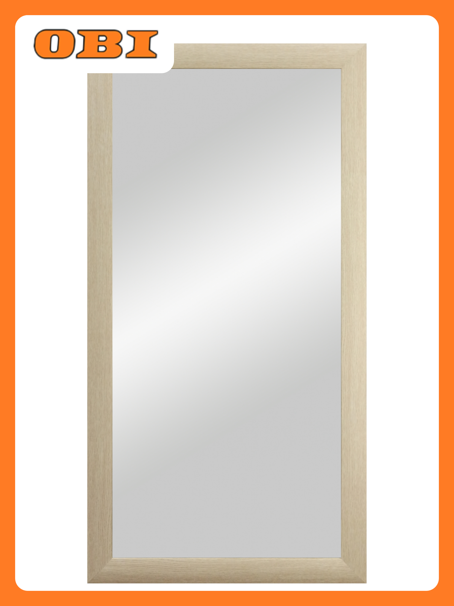 Зеркало "Классик дуб" 600х1200