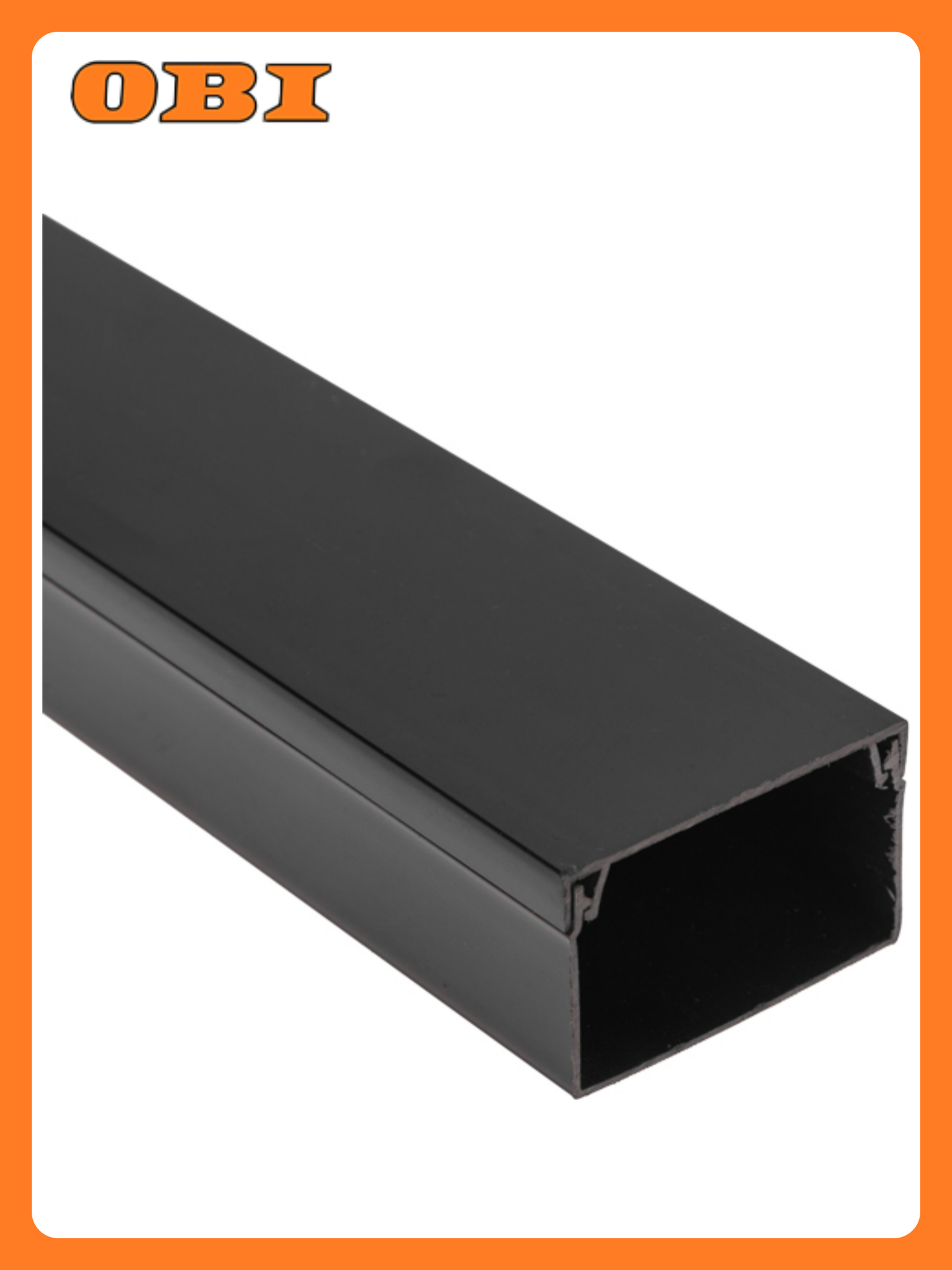 Кабель-канал REXANT 40х25 мм 2 метра упаковка черный