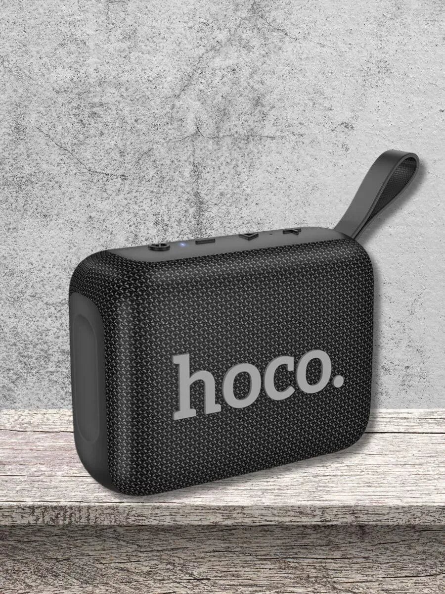 Портативная колонка Hoco HC28, FM-радио, аккумулятор 1200 мАч, Bluetooth, черный