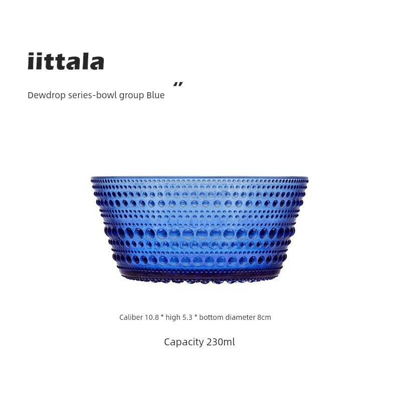 Финские стеклянные чашки и тарелки Iittala Dewdrop для дома, стаканы для напитков, парные чашки для воды,