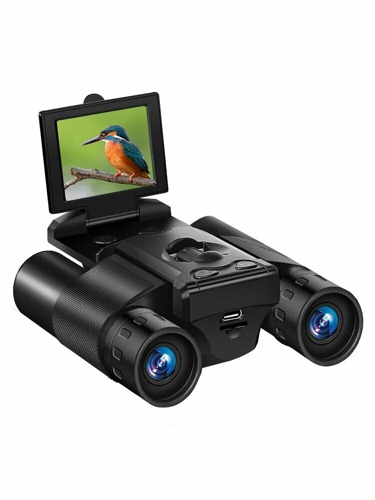 Наружный бинокулярный цифровой бинокль с экраном, с видео высокой четкости и функцией камеры, ночное видение при свете звезд