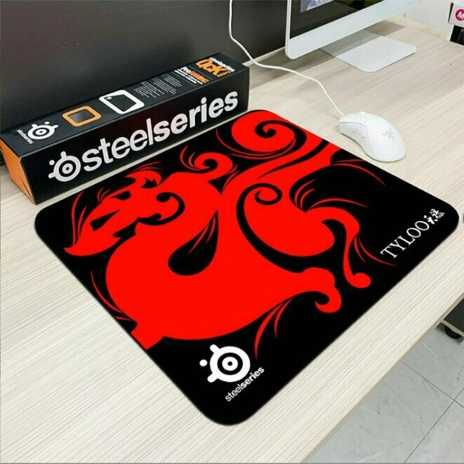 Коврик для мышки SteelSeries QCK Heavy, нескользящая основа, RGB-подсветка