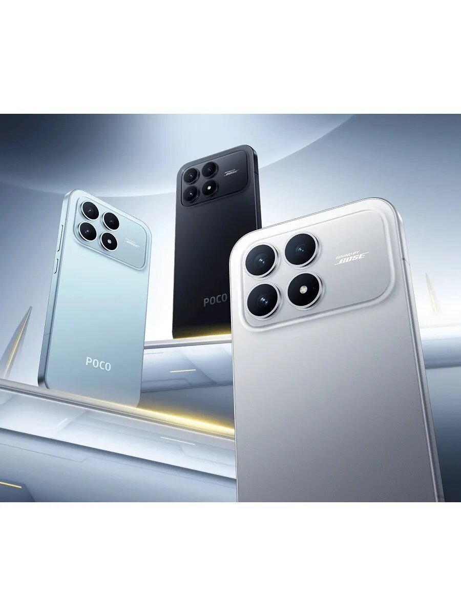 Смартфон Xiaomi Poco F8 Ultra 16 ГБ/512 ГБ черный, AMOLED 6.9" 120 Гц