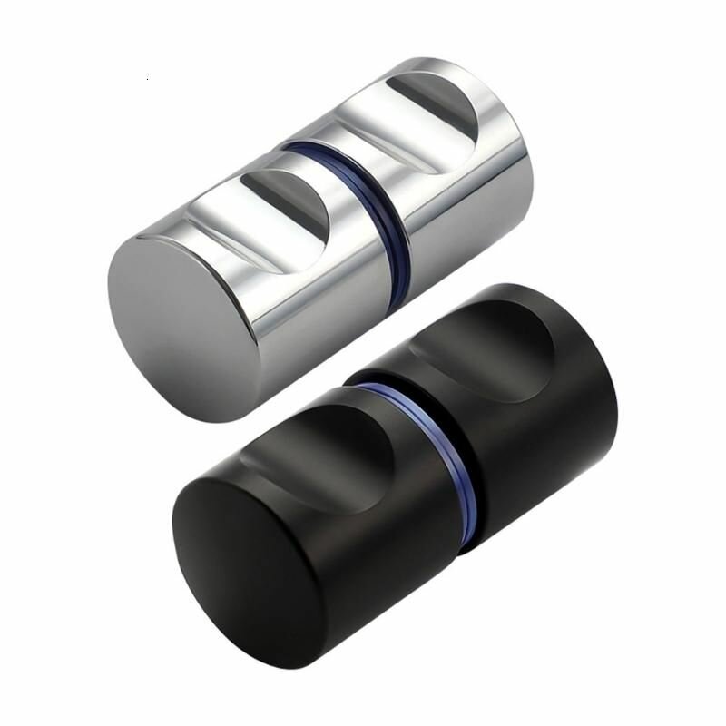 Современные ручки для стеклянных дверей, - Цилиндрический