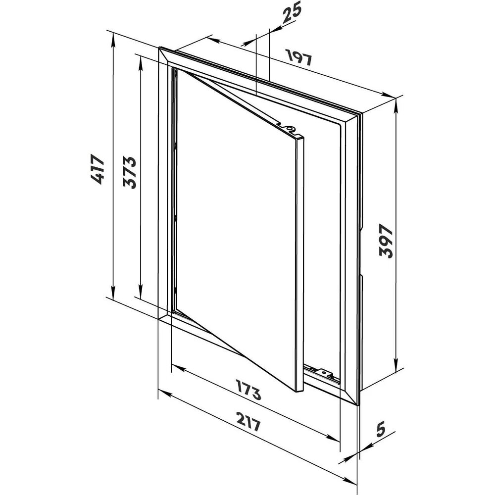 Дверца Zernberg Porta 2040 Brown 10412091
