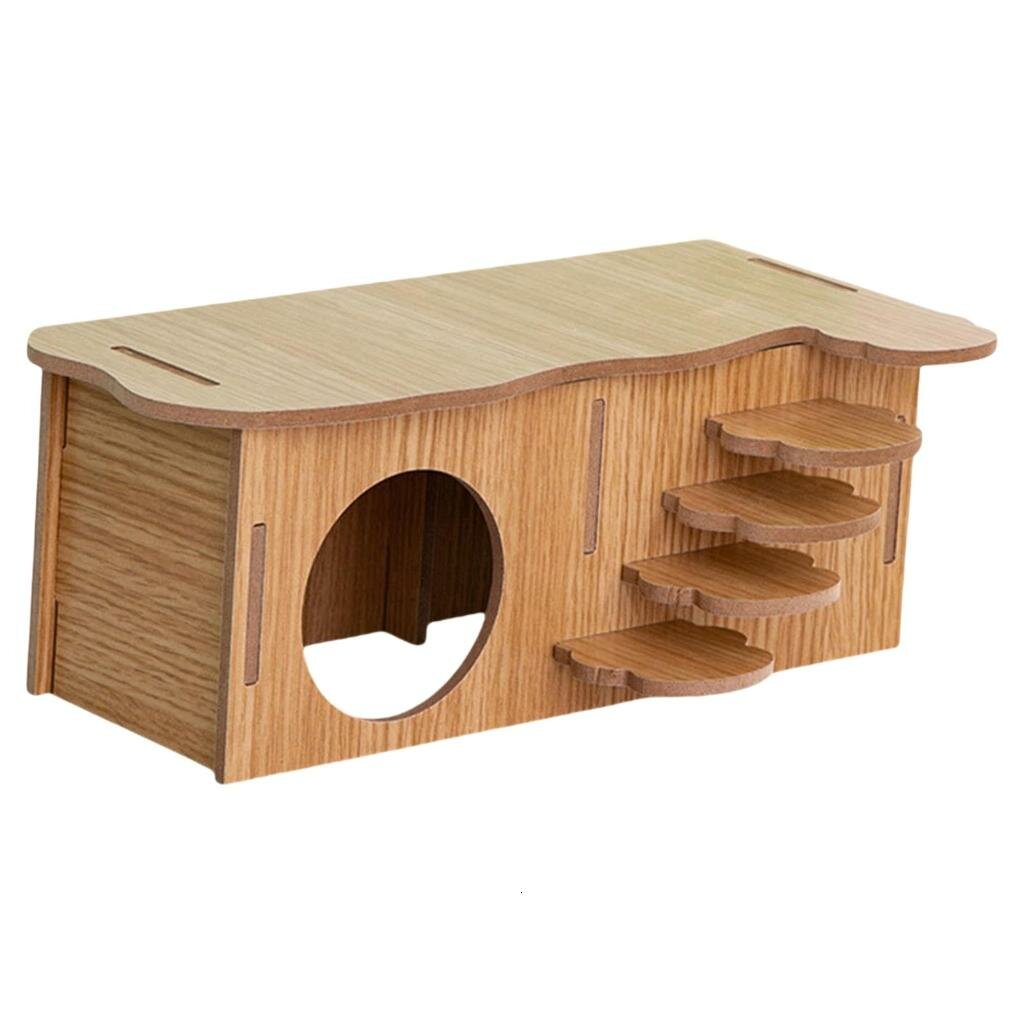 Домик для хомяка с лесенкой из дерева, Облачная лестница