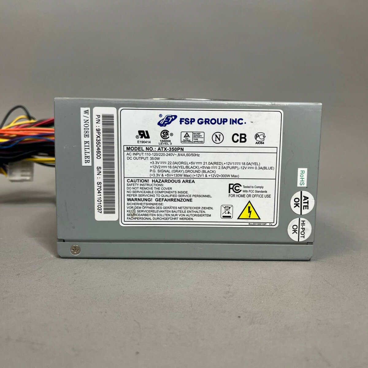 Блок питания FSP Group ATX-350PN, 350Вт