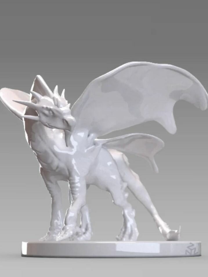 Faerie Dragon Драгон v1 Baldur s Gate 3D Модель