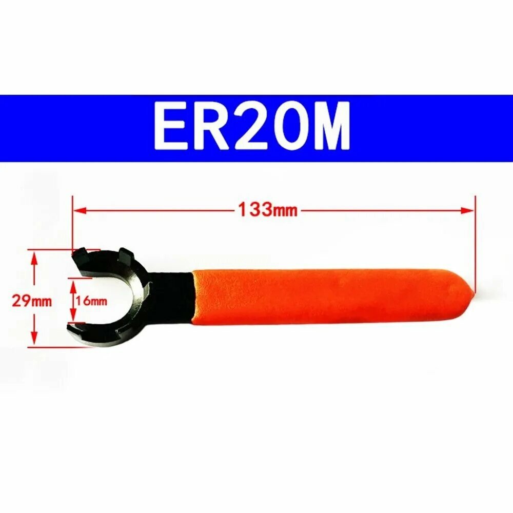 ER Цанговый Патрон Гаечный Ключ WrenchER8M ER11M ER16M ER20M Фрезерный станок с ЧПУ типа M