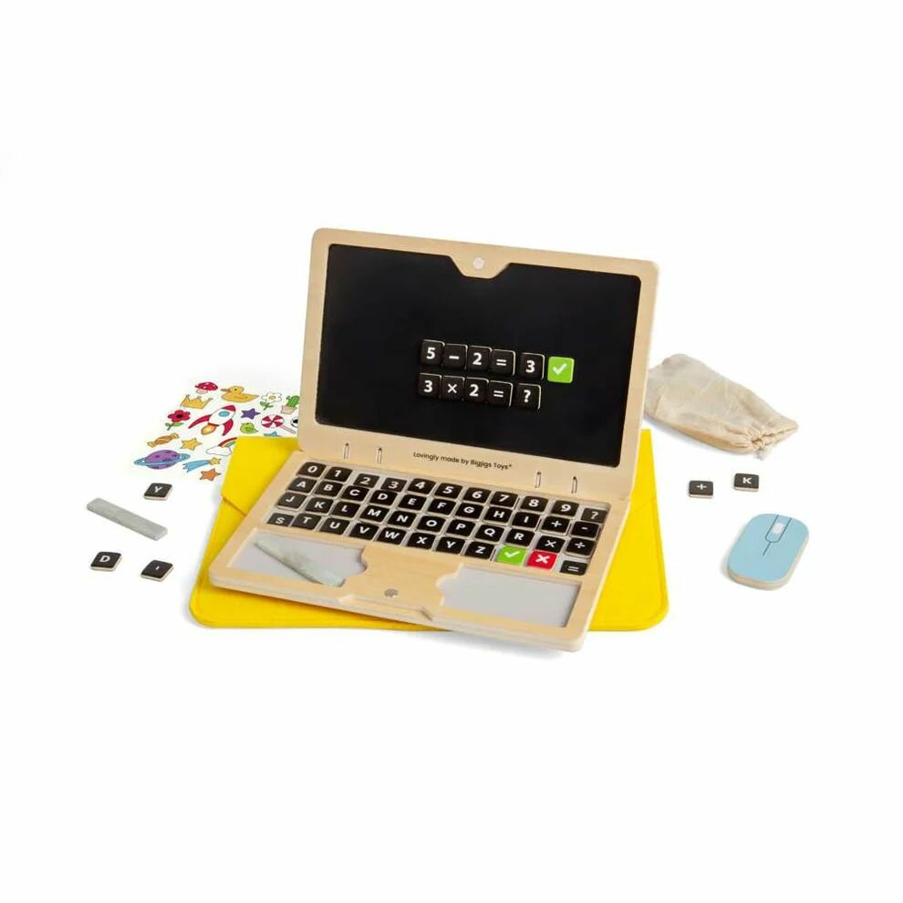Bigjigs Игрушечный набор с ноутбуком Tech Set
