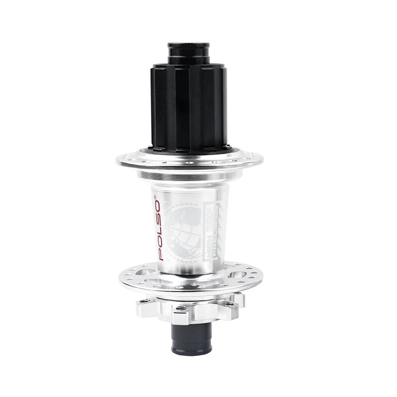 POLSO MH011 MTB велоступица 32/36H дисковый тормоз 8-12 скоростей Silver rear 36H