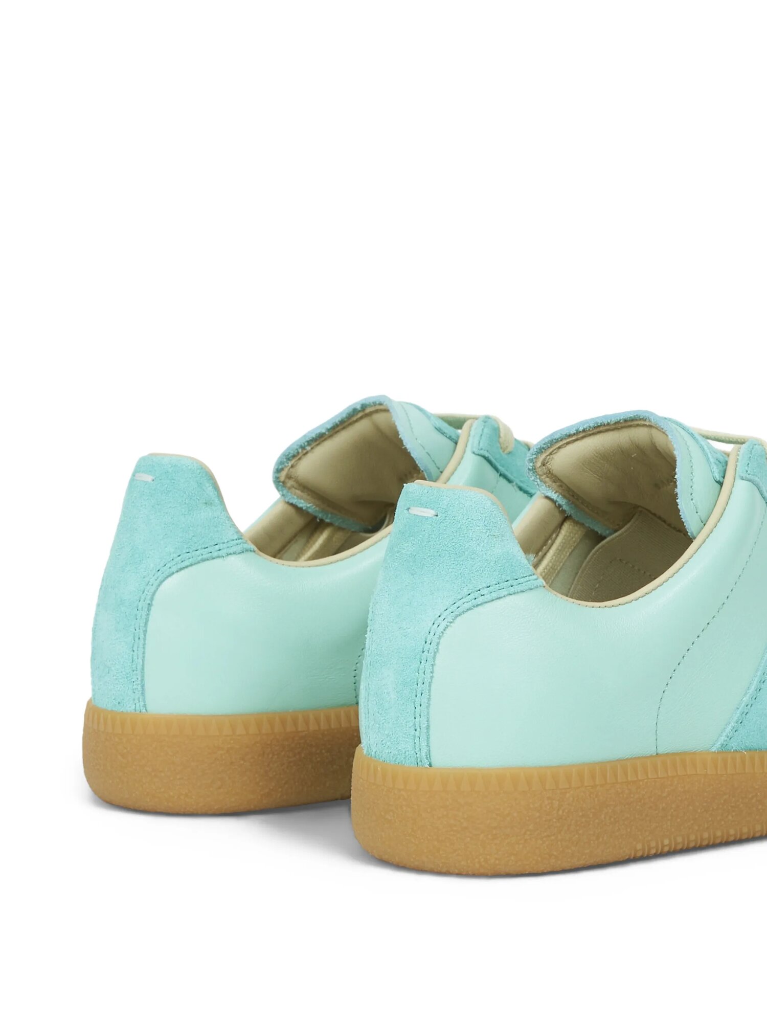 Кроссовки Maison Margiela Replica leather sneakers, размер 44 EU, синий — фото 1