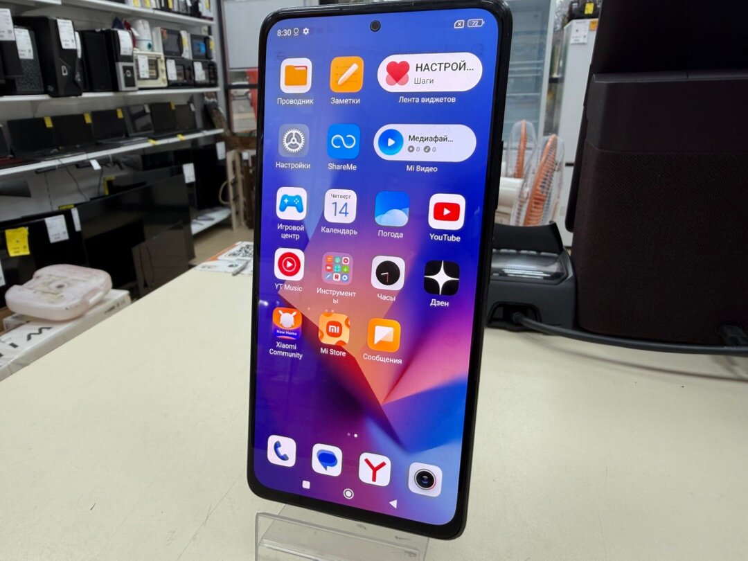Смартфон Xiaomi Redmi Note 10 Pro 8/256 ГБ RU, Dual nano SIM, серый оникс Б.У.