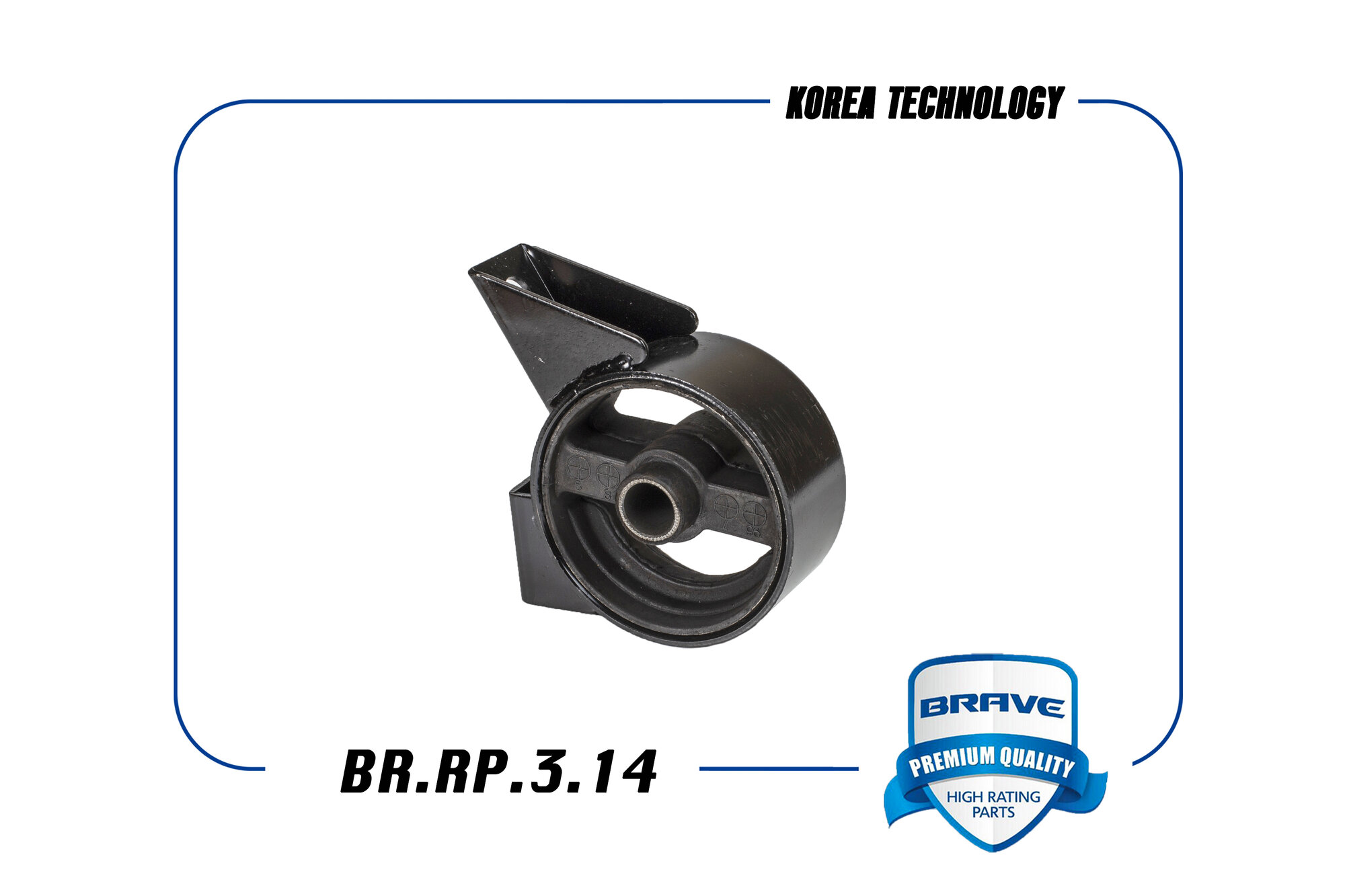 Опора двигателя передняя подходит для HYUNDAI Accent II+тагаз BRAVE BR. RP.3.14